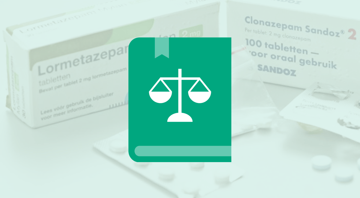 Benzo’s: De wet – DRUGSinfo.nl